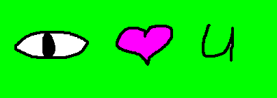 Eye (Heart) U! (in Clipart)