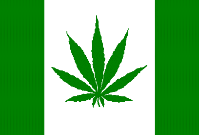 weed flag (in Clipart)