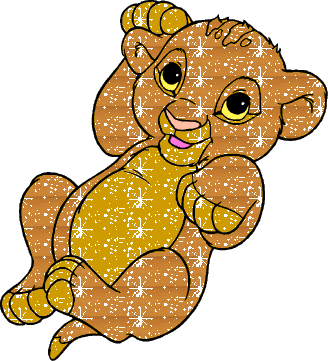 cute little simba cub (in Sparkles)